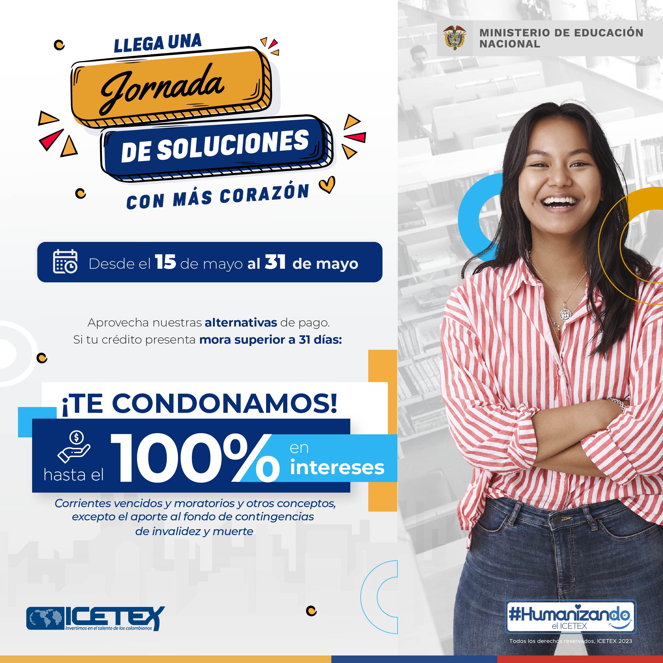 Si tienes dificultades con el pago de tu crédito ICETEX, aprovecha la ...